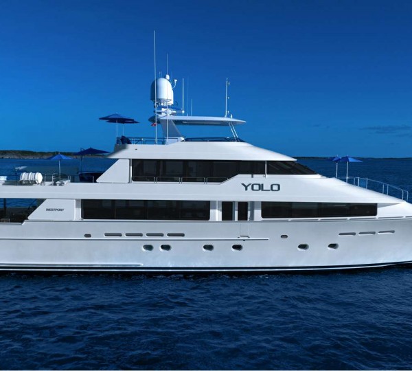 YOLO Yacht Charter Details, Westport 130 | CHARTERWORLD Luxury Superyachts